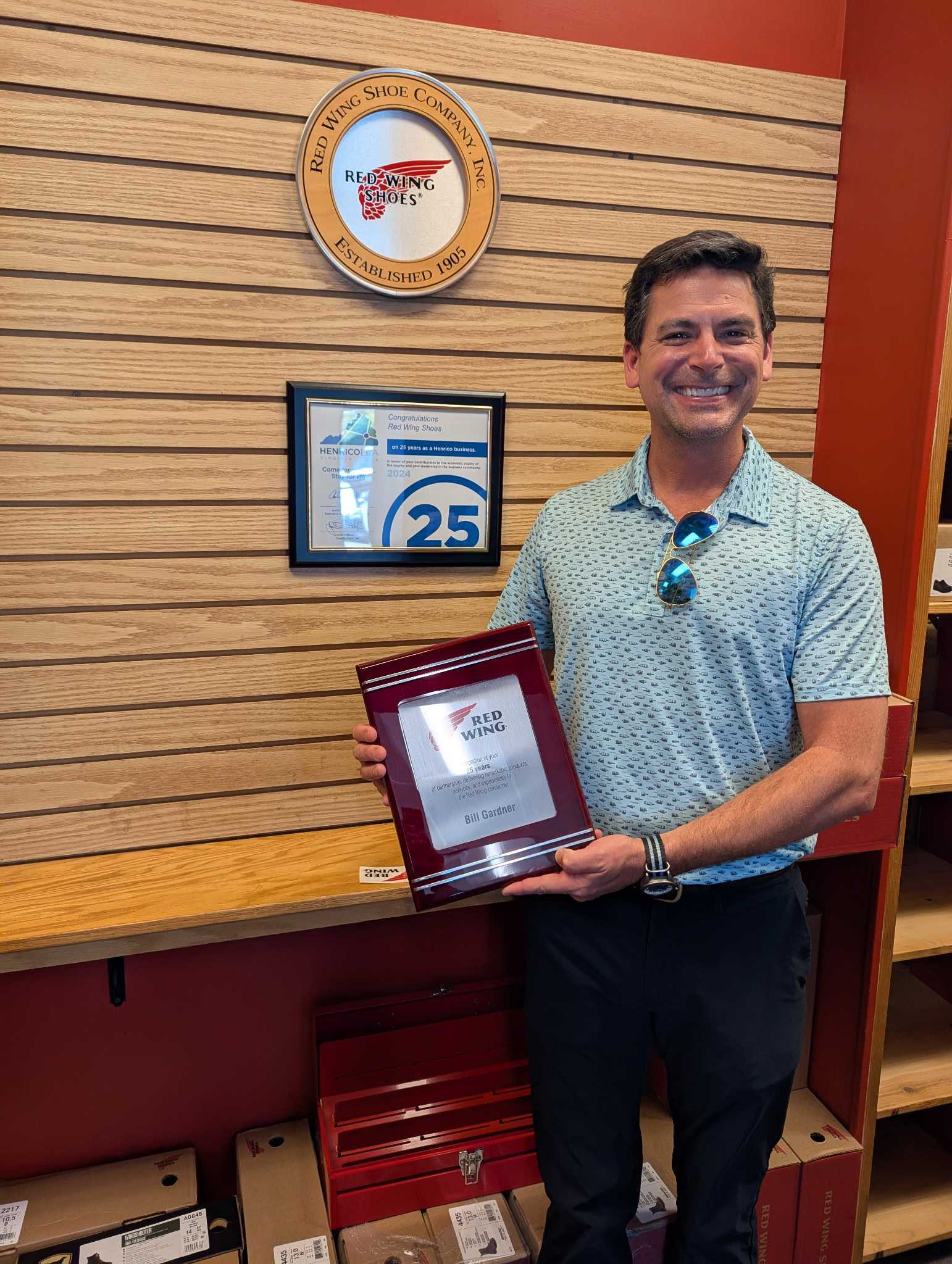 Bill Gardner: 25 Years of Red Wing Shoes! | Red Wing Richmond